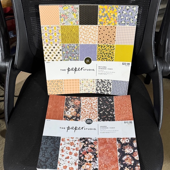 The Paper Studio | Other | The Paper Studio Floral Scrapbook Paper Pack ...